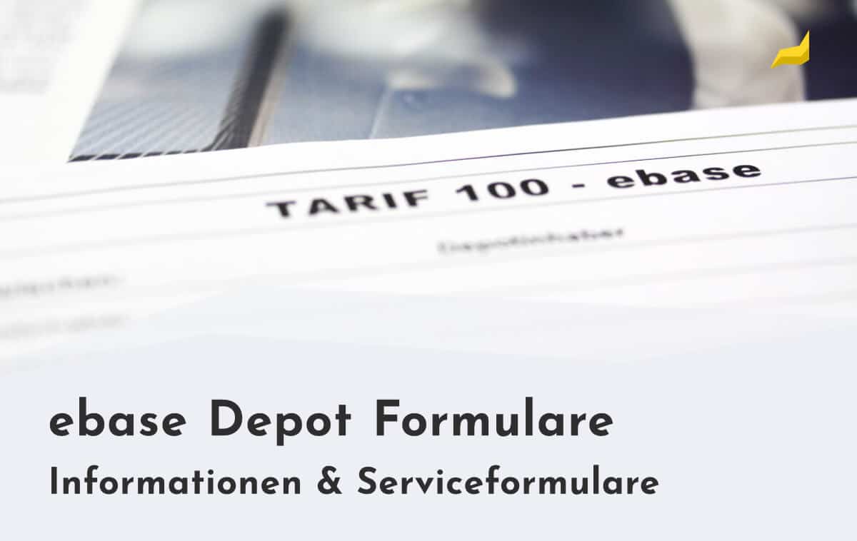 ebase Formulare » Informationen, Freistellungsauftrag
